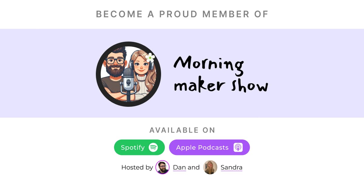 Become a member of the Morning Maker Show | A morning show that keeps ...